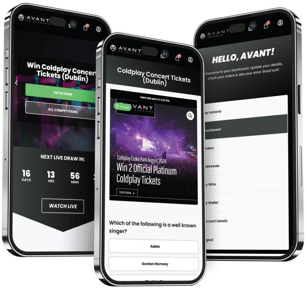 Avant Prize Draws – Win Dream Prizes With Avant Prize Draws Avant Prize Draws – Win Dream Prizes With Avant Prize Draws